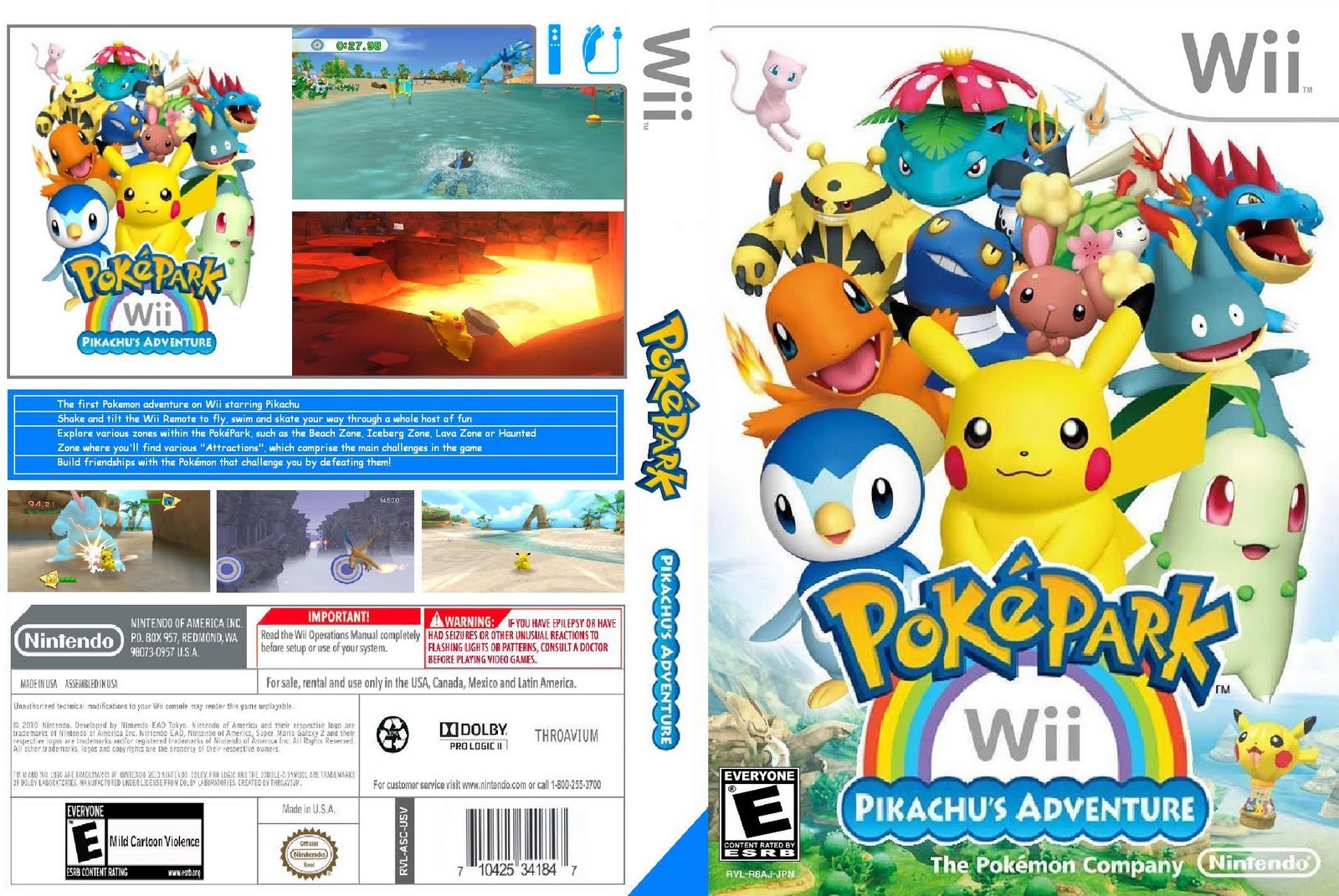 LUAR GAMES: POKEPARK PIKACHUS ADVENTURE